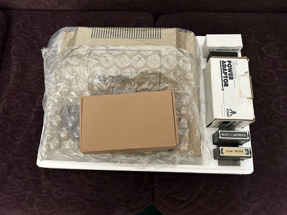 Atari 400 Computer Bundle w/RF to HDMI BOX ALL TESTED Star Raiders See ...