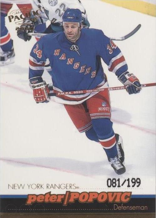1999-00 Pacific - Peter Popovic #277 Gold /199 for sale online | eBay