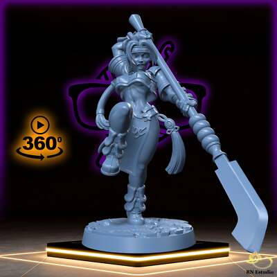 Nami Sung | Asian Glaive Fighter | Polearm Master miniature for ...