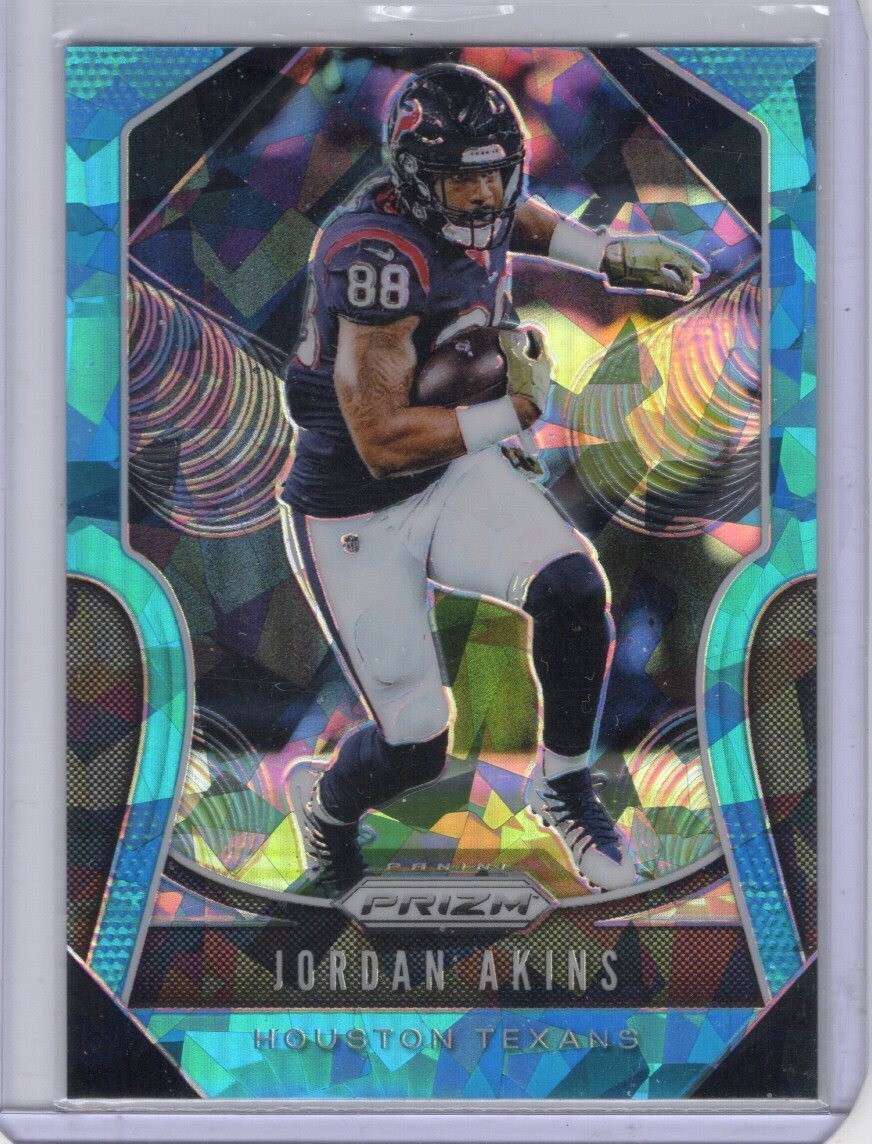 2019 Panini Prizm Blue Ice #135 Jordan Akins Houston Texans 5/99 | eBay
