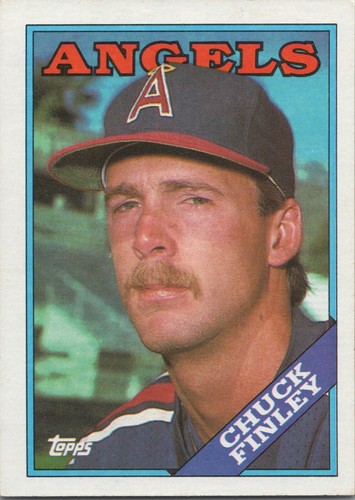Chuck Finley 1988 Topps Baseball Card #99 California Angels | eBay