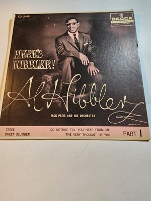 Al Hibbler – Here's Hibbler - Decca ED 2445 EP VG+ F287 | eBay