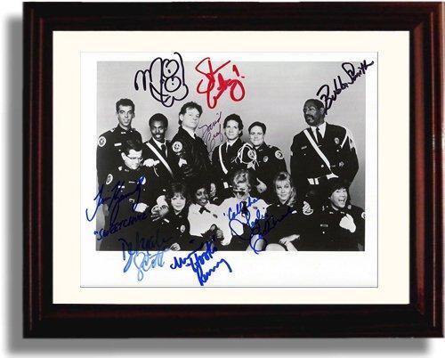 16x20 Framed Police Academy Autograph Promo Print - Cast Signed | eBay