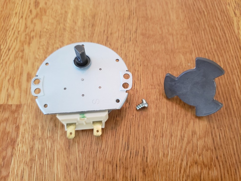 GE Microwave Turntable Motor WB26X10233 and Coupler | eBay