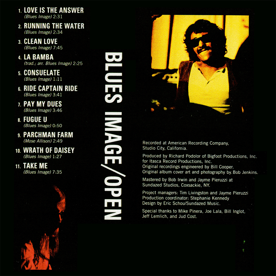 Blues Image ~ Open (1970) CD 2024 Music On CD Netherlands •• NEW •• | eBay