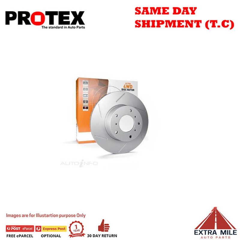 1xProtex Front Ultra 4WD Rotor For TOYOTA Hilux 4WD LN167,LN172 8/97 ...