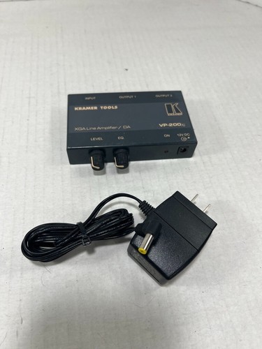 KRAMER TOOLS VP-200 XL High Res UXGA VGA Computer Video Amplifier ...