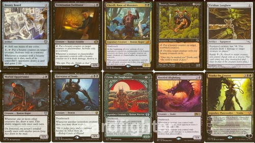 Custom Bounty Deathtouch Commander EDH Deck - Chevill, Bane of Monst ...