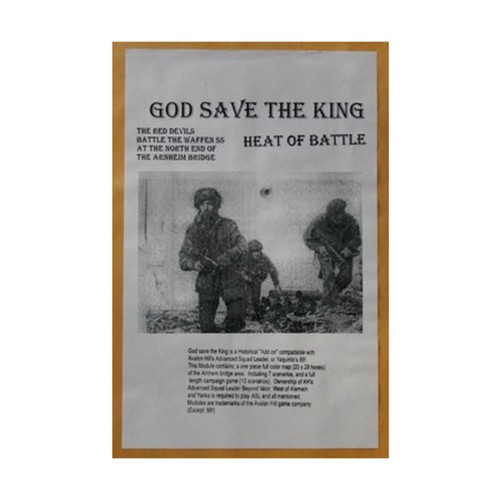 Heat of Battle ASL God Save the King (1st) Bag EX | eBay