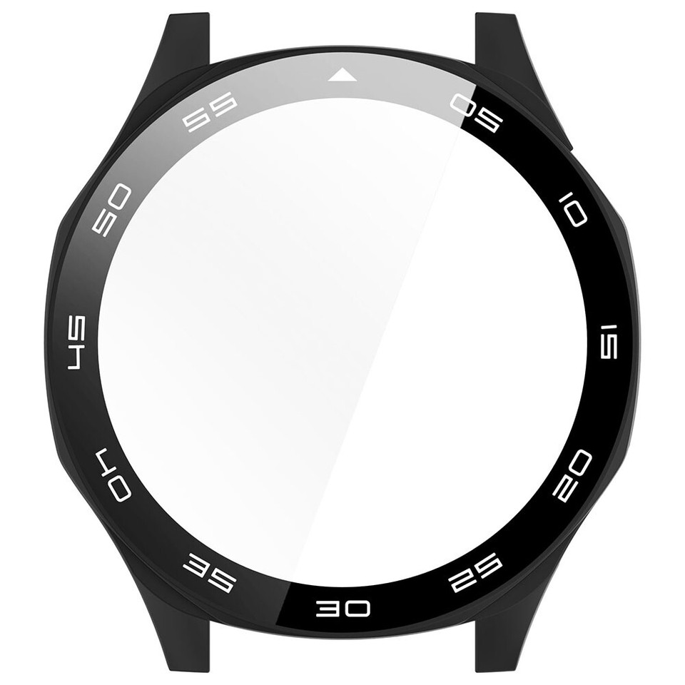PC Tempered Glass Case Screen Protector Cover for Huawei Watch GT5 46mm ...