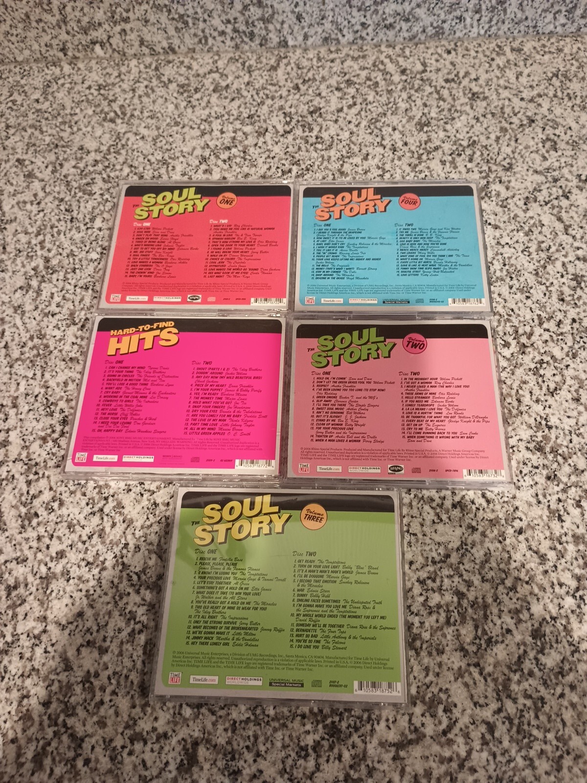 Time Life Presents :The Soul Story CD Collection *Like New Condition* 1 ...