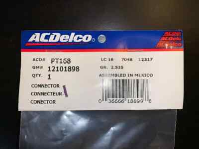 ACDelco GM 12101898 Headlamp Connector Pigtail | eBay