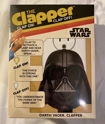 Star Wars Retro Darth Vader-Clapper Talking Darth Vader Brand New ...