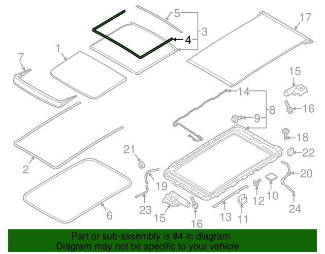 Genuine Volvo Rear Weather-strip 31484660 for sale online | eBay