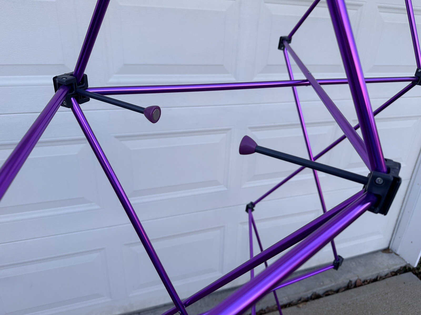 Trade Show Pop Up Collapsable Magnetic Display Straight 5 X 7.5 Frame ...