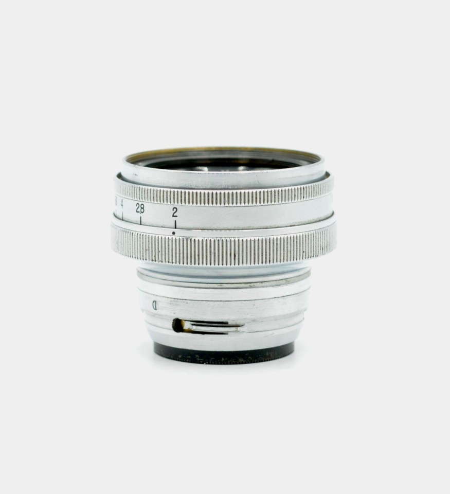 Nikon Nippon Kogaku NIKKOR-H.C 50mm f2 Rangefinder Lens for SP, S2, S3 ...