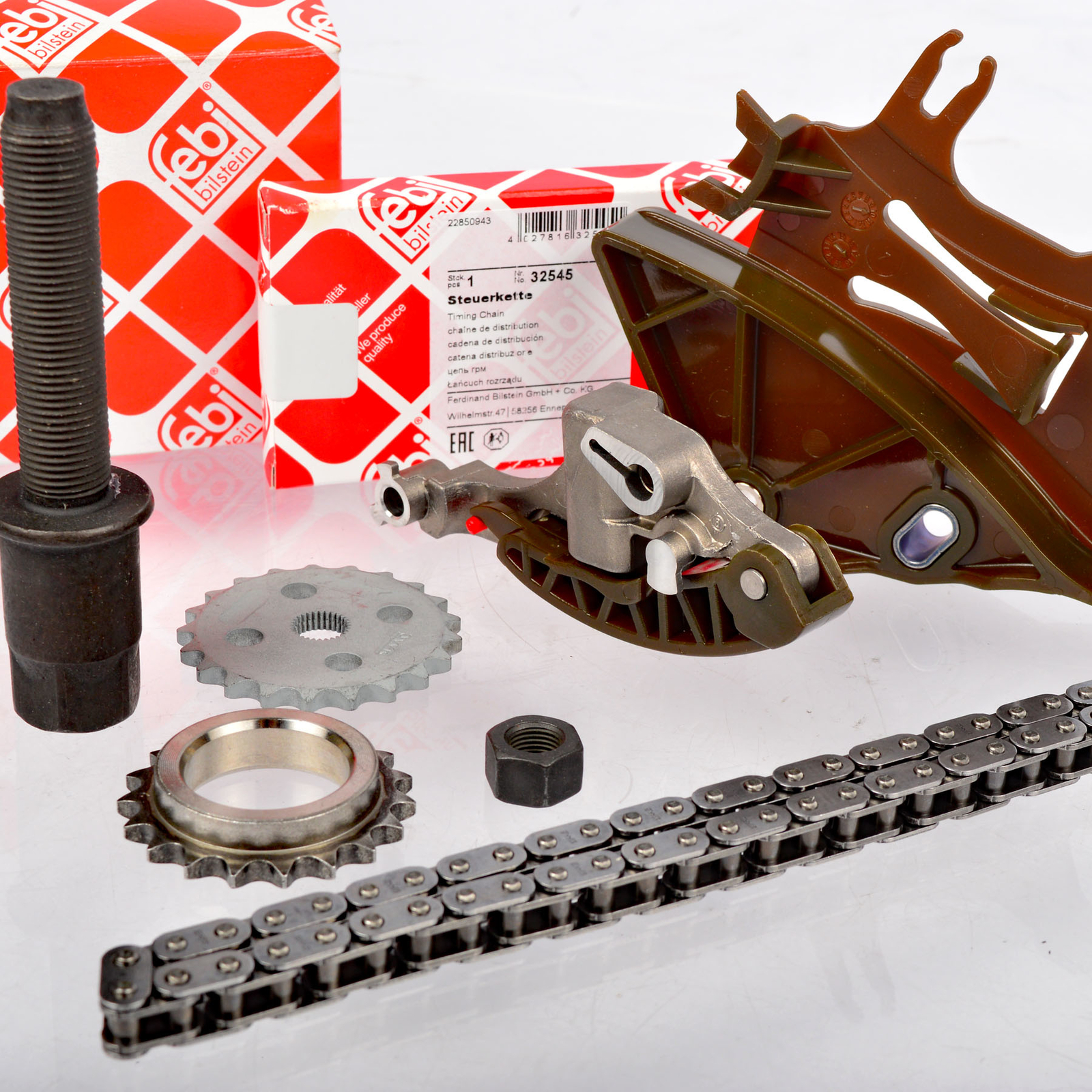 FEBI Steuerkettensatz Ölpumpenantrieb für BMW 1-5 X1-X3 1.6-2.0 OE ...