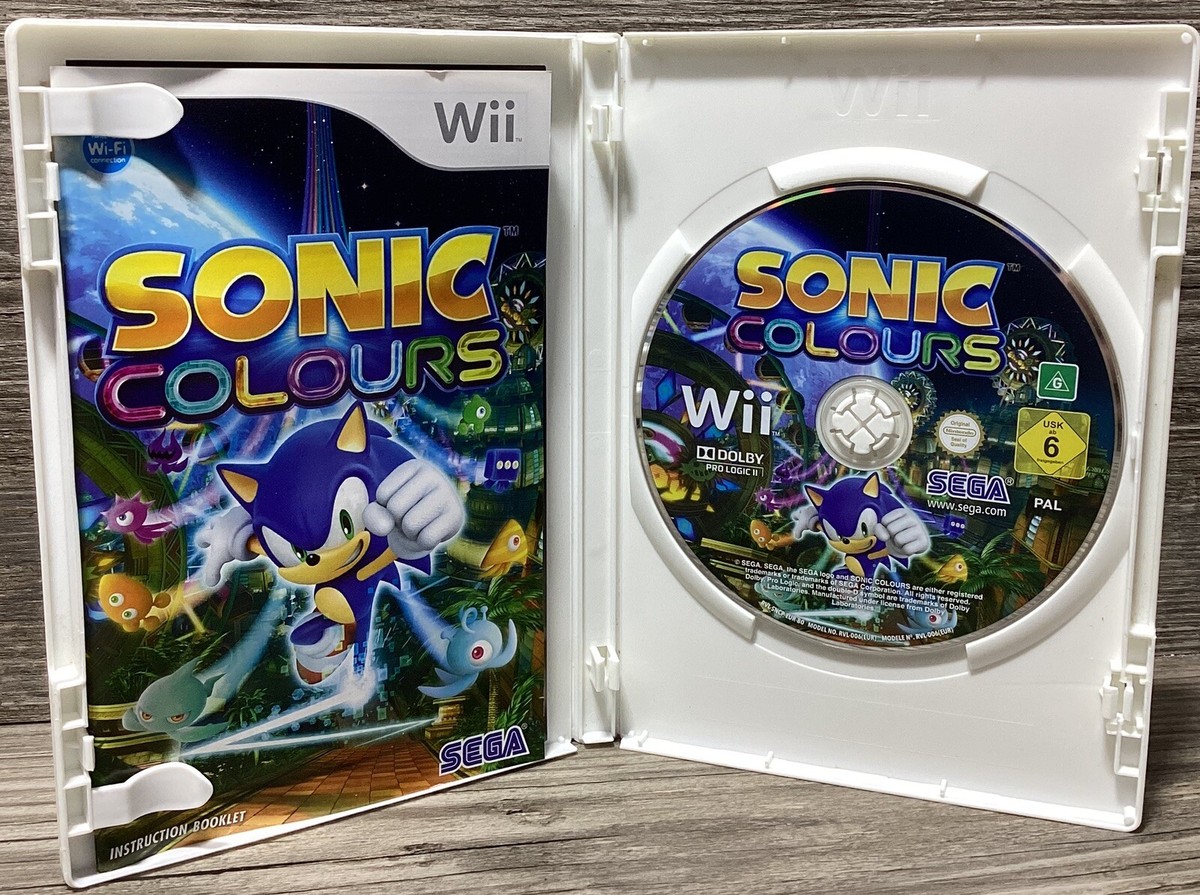 Sonic Colors Wii Used