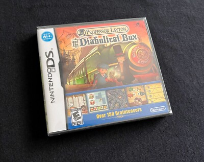 Professor Layton and the Diabolical Box - Nintendo DS Brand New Factory ...