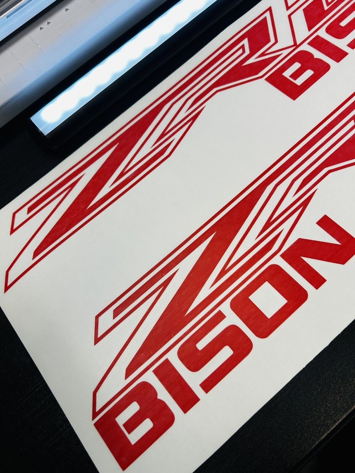 OEM Chevy Colorado ZR2 Bison Bedside Outline Decals New 2PC Set 2021-2024 | eBay