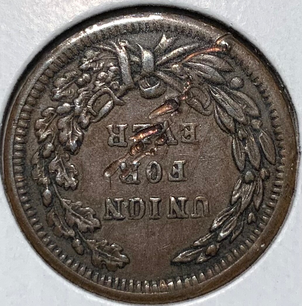 1863 Civil War Token “Union For Ever” | eBay