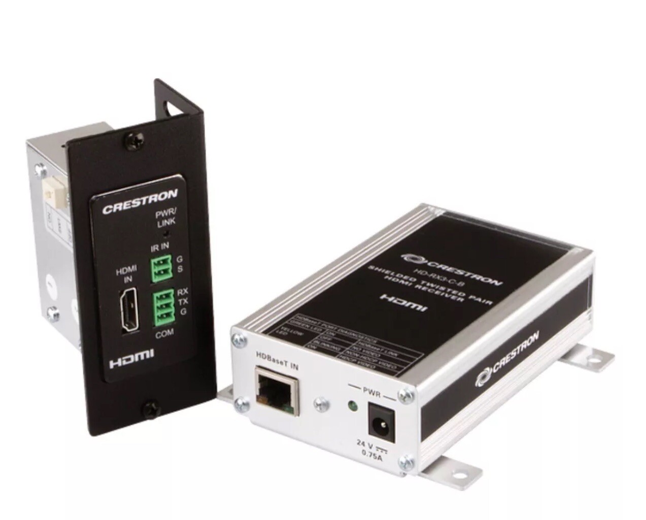 Crestron HD-EXT3-C-B_SYSTEM 4K HDMI over HDBaseT Extender with IR & RS ...