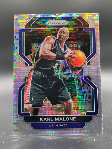 KARL MALONE 2021 PRIZM SILVER PULSAR PRIZM PARALLEL CARD #259 JAZZ | eBay