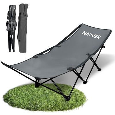 NAYVER Camp Liege, Faltbare Campingliege, Leicht, Festival, Tasche mit ...