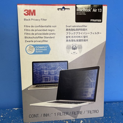 3M PFNAP009 Privacy Filter for MacBook Air 13 with Retina Display | eBay