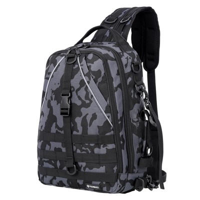 TOMSHOO Fishing Backpack Tackle Bag Lightweight Sling Tackle Storage ...