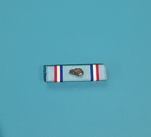 A Vintage Air Force Good Conduct Ribbon Bar with Bronze Oak Leaf ...