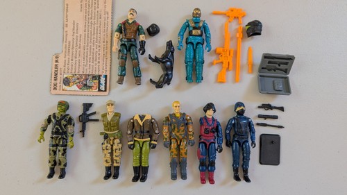 GI Joe Small Figure Lot #2 Cobra Officer Mutt Astro Viper Scrap Iron | eBay