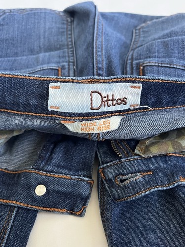 Dittos Womens 28x32 Jeans Blue Denim Authentic Vintage 70s Rare Pocket ...