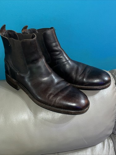 Wolverine 1000 Mile Montague Brown Leather Chelsea Ankle Work Boots US ...