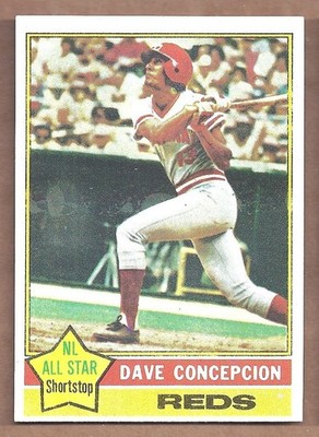 1976 Topps #48 DAVE CONCEPCION **CENTERED** NEAR MINT CONDITION | eBay