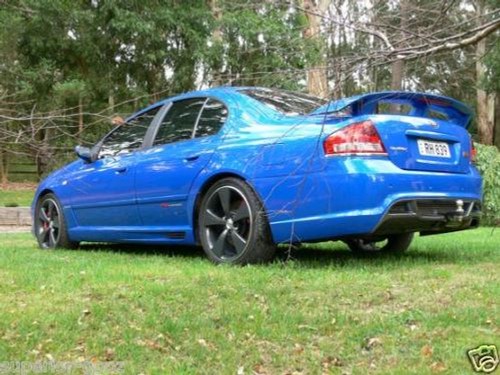 FPV Typhoon Rear Bumper Spoiler Body Kit For Ford BA/BF Falcon sedan/XT ...