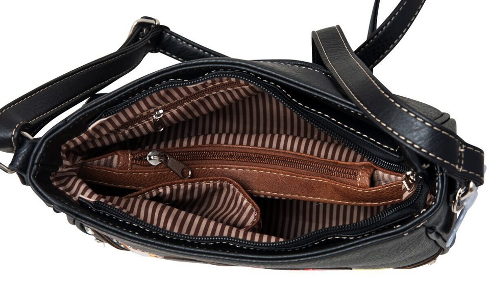 Dog Paw Print Handbag Crossbody Purse Wallet Shoulder Bag Western Style ...