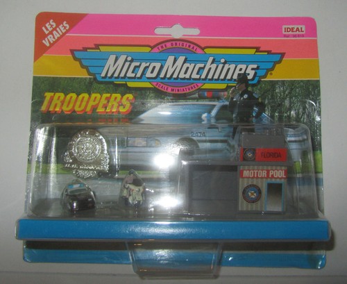 Micro Machines Police Du Monde Troopers Highway Patrol Collection Ideal ...
