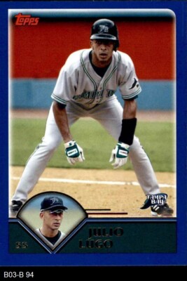2003 Topps Traded #94 Julio Lugo T Rays 8 - NM/MT | eBay