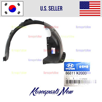 FRONT Fender Liner Left DRIVER Side ⭐GENUINE⭐ fits Hyundai Venue 2020 ...