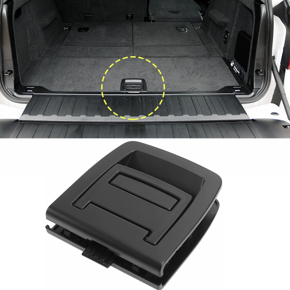 Rear Trunk Liner Cargo Boot Floor Mat Carpet Handle Black For BMW X5 ...