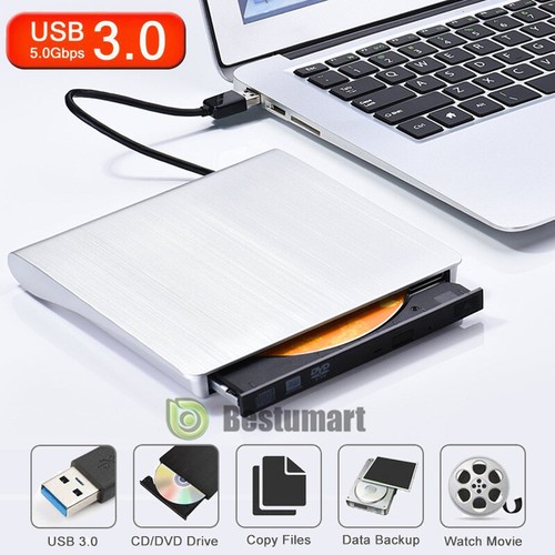 2022 External Driver Recorder USB 3.0 VCD Reader CD DVD Burner RW ...