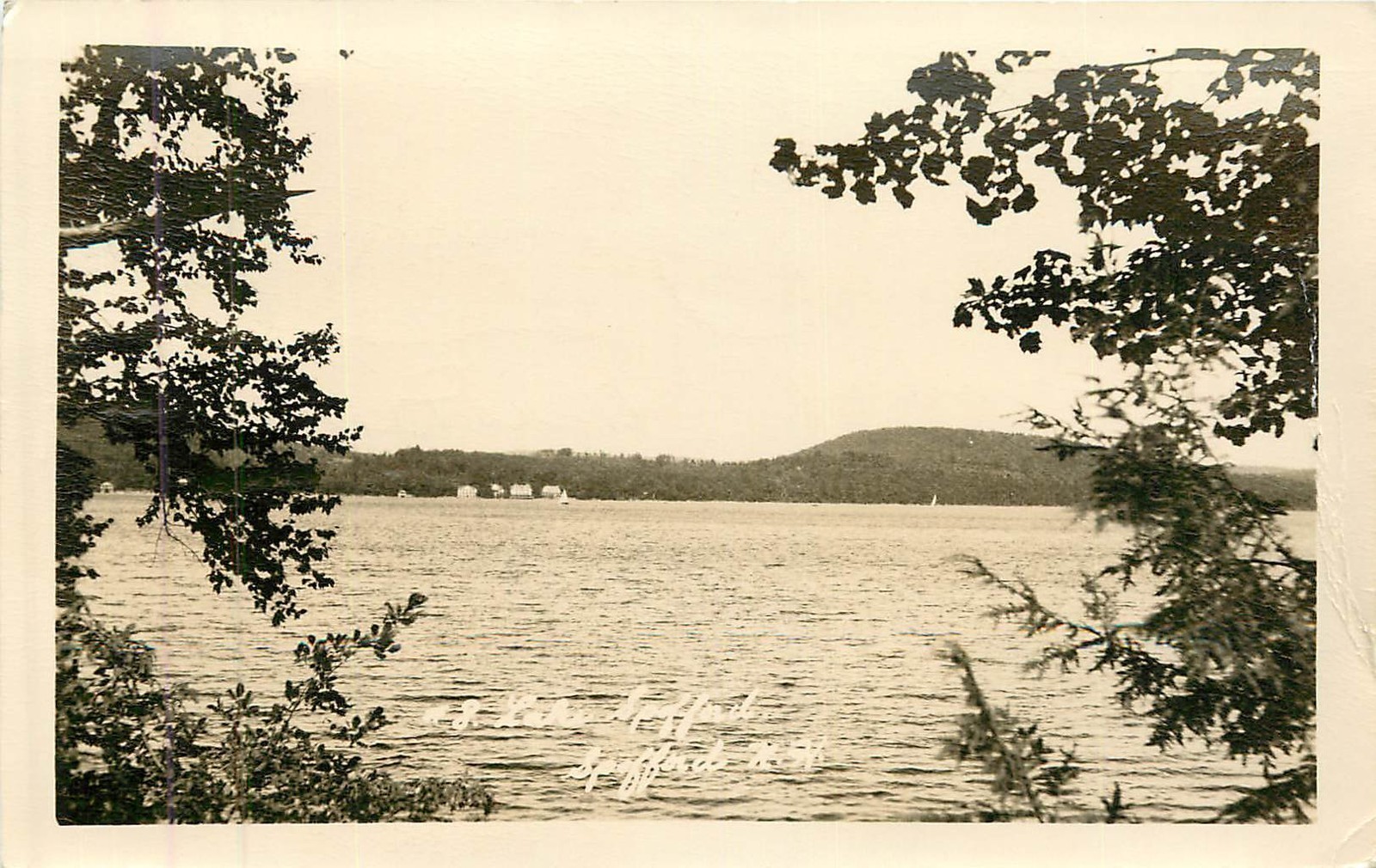 New Hampshire, NH, Spofford, Lake Spofford 1950 Real Photo Postcard | eBay