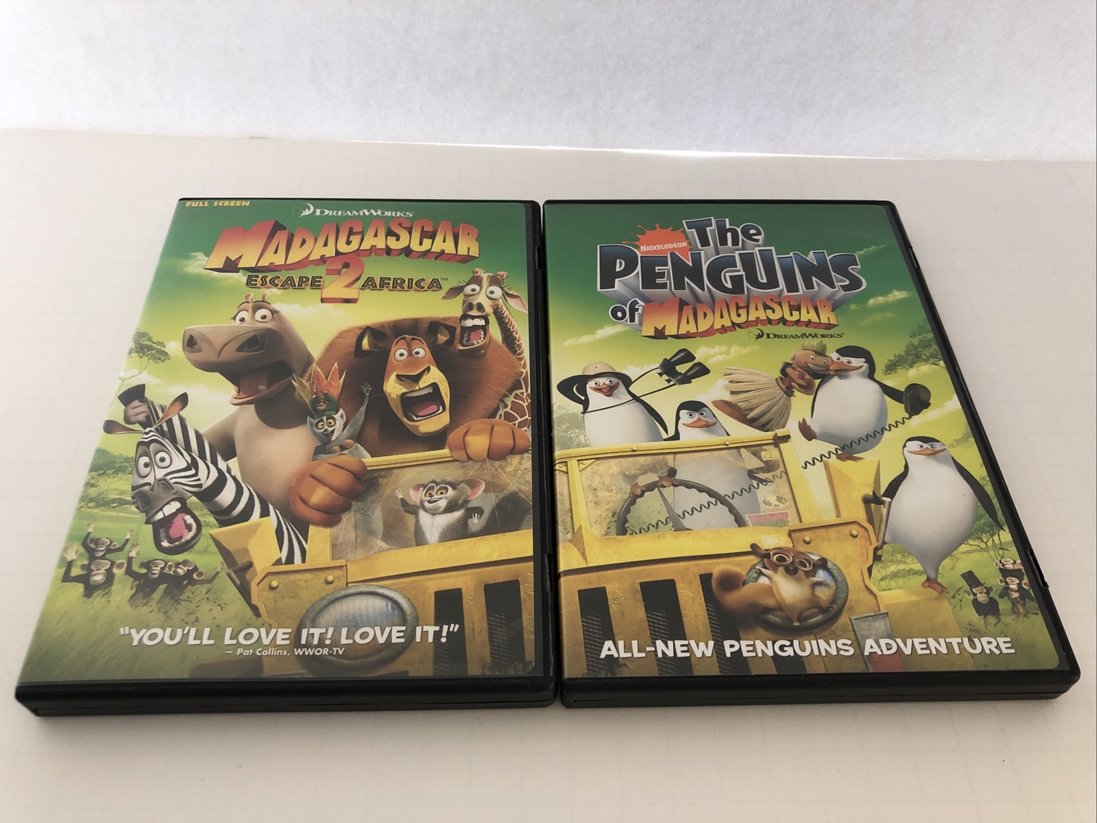 Madagascar 2: Move It Move It Double DVD Pack (DVD, 2009, 2-Disc Set ...