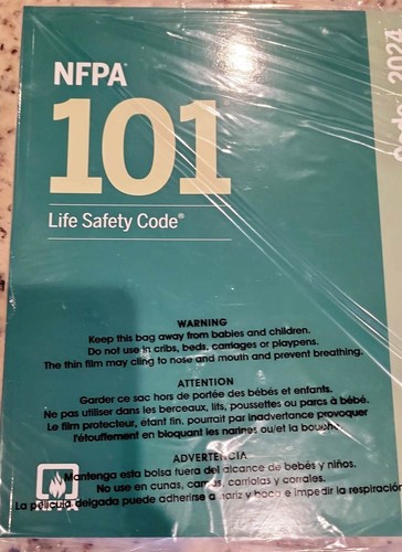 New NFPA 101 Life Safety Code 2024 Paperback Latest Edition Free ...
