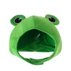 TRIXES Frog Hat with Large Novelty Eyes - Novelty Fancy Dress Costume ...