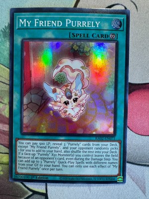 My Friend Purrely Holo Yugioh TCG YGB387 | eBay