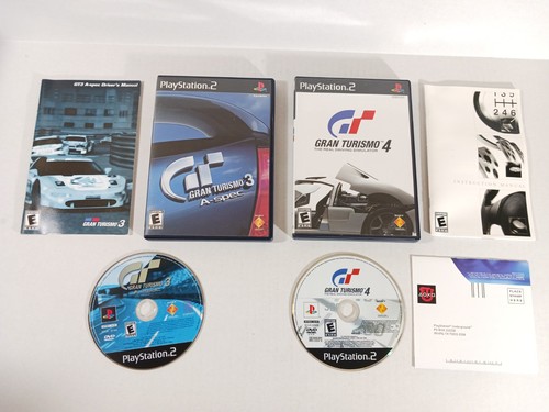 Gran Turismo 4 PS2 Complete + Gran Turismo 3 Good Shape PlayStation 2 ...