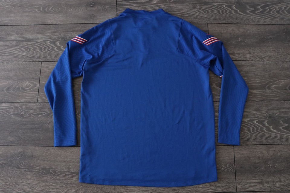 ENGLAND NIKE TRACK TOP JACKET 2020 2021 TRAINING PRE-MATCH BLUE SIZE ...