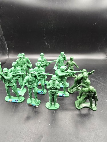 Large 4" Army Men Action Figures Lot of 16 Kid Fun | eBay